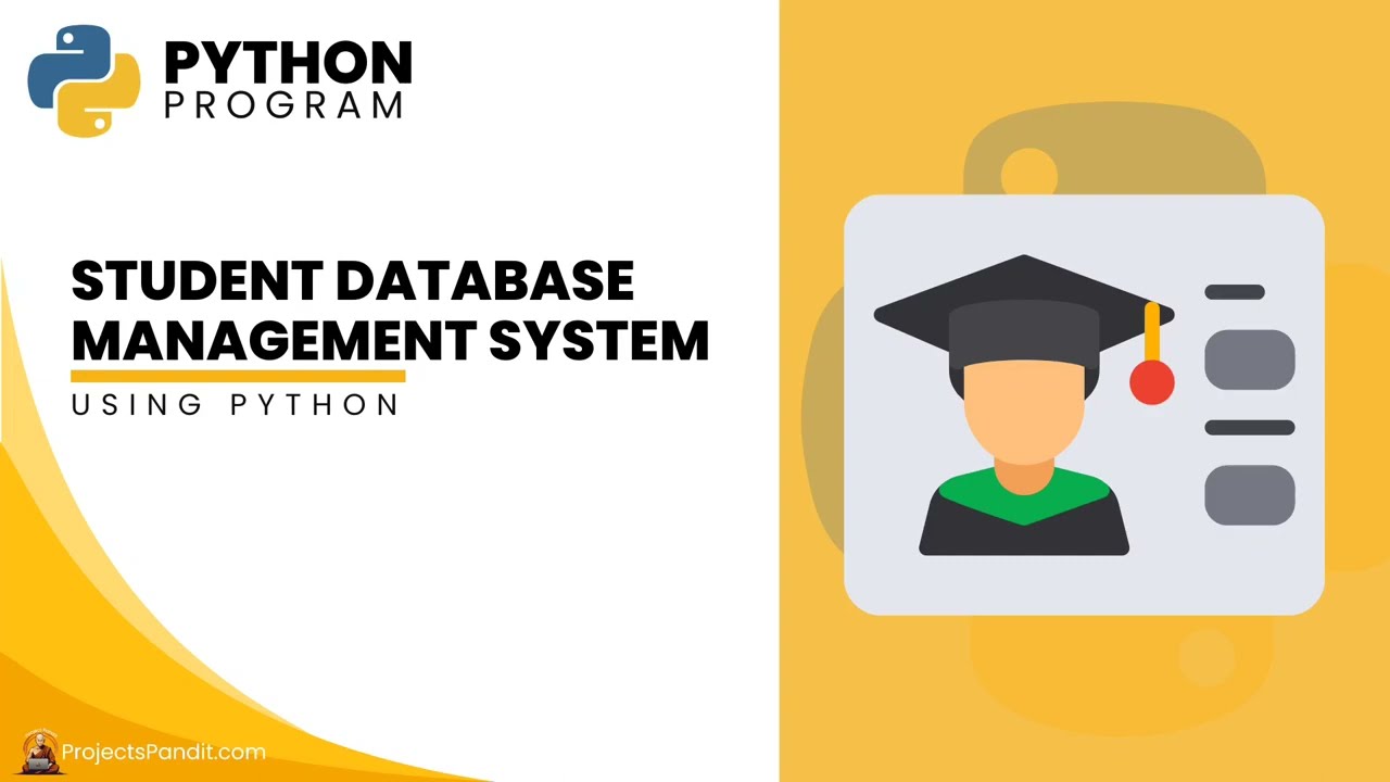 Student Management System Project in Python