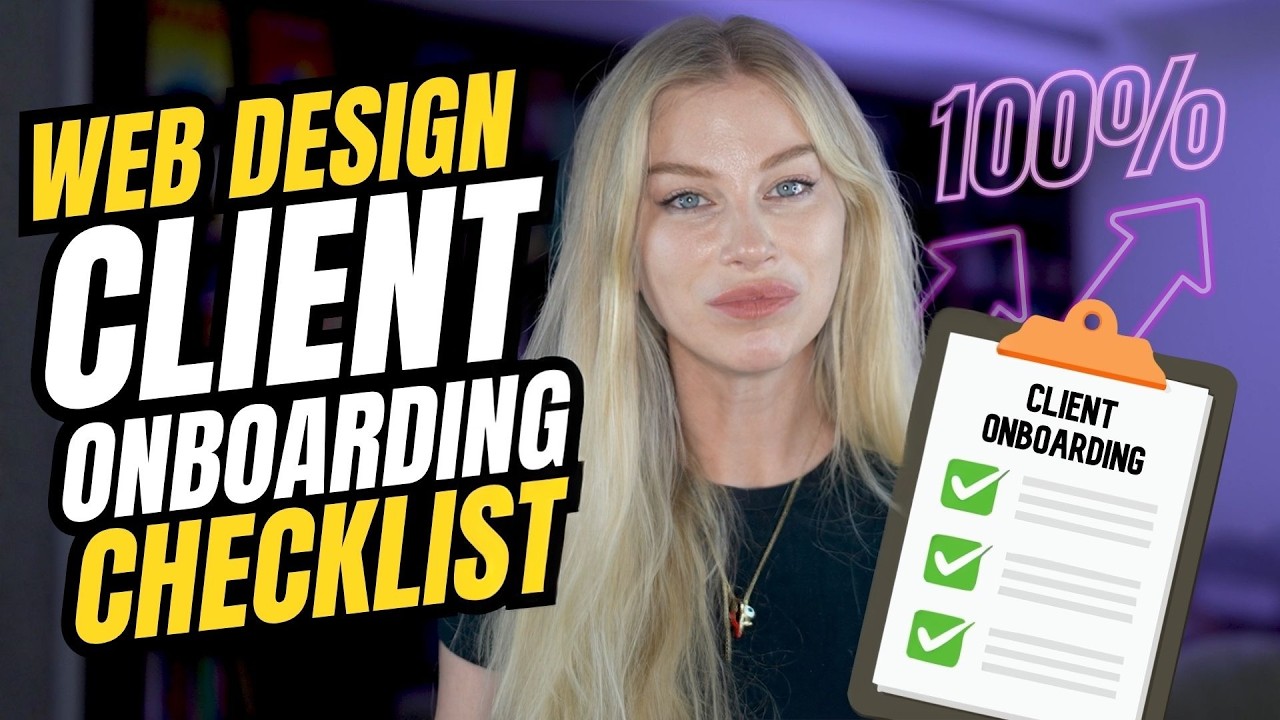 My Ultimate Web Design Client Onboarding Checklist