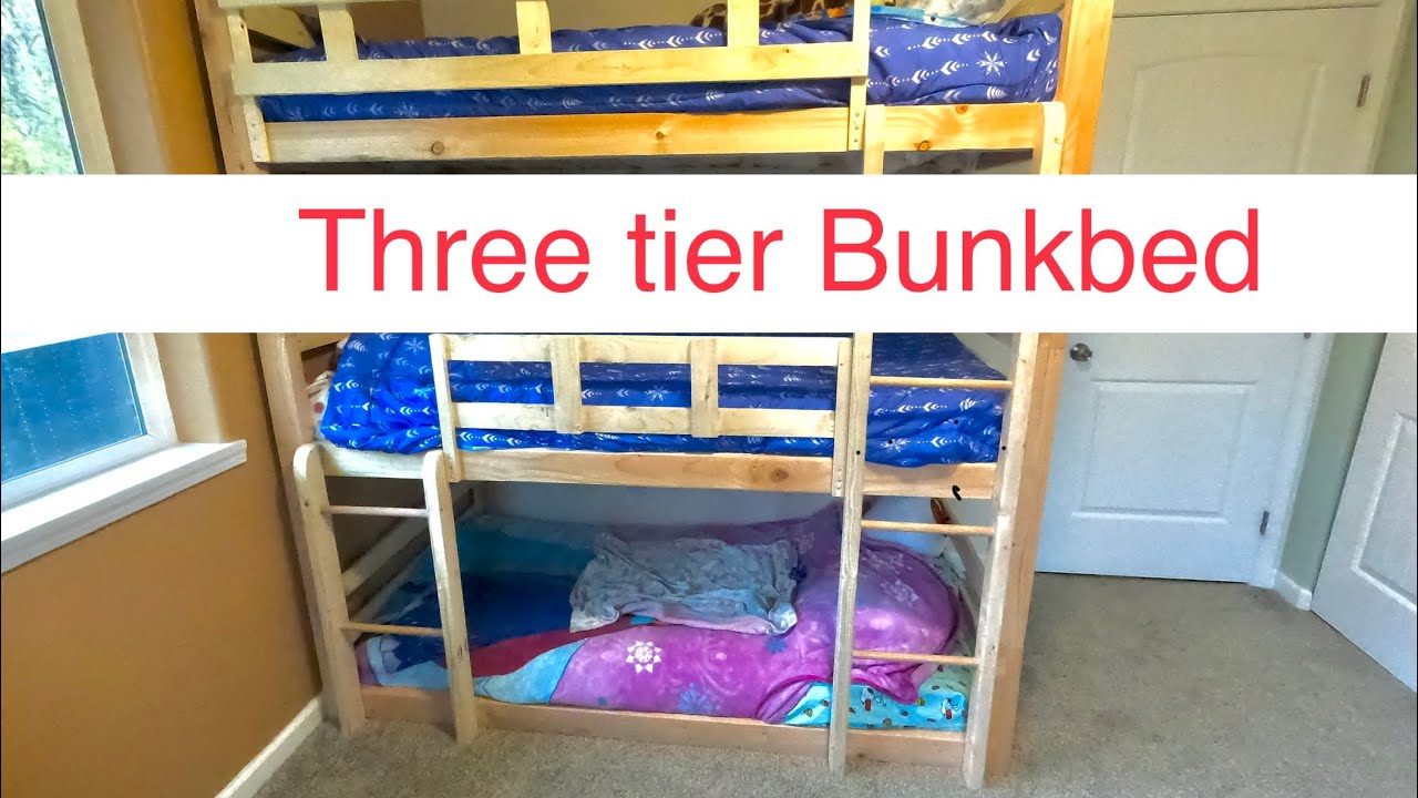 Diy 3 Bed Bunk Bed