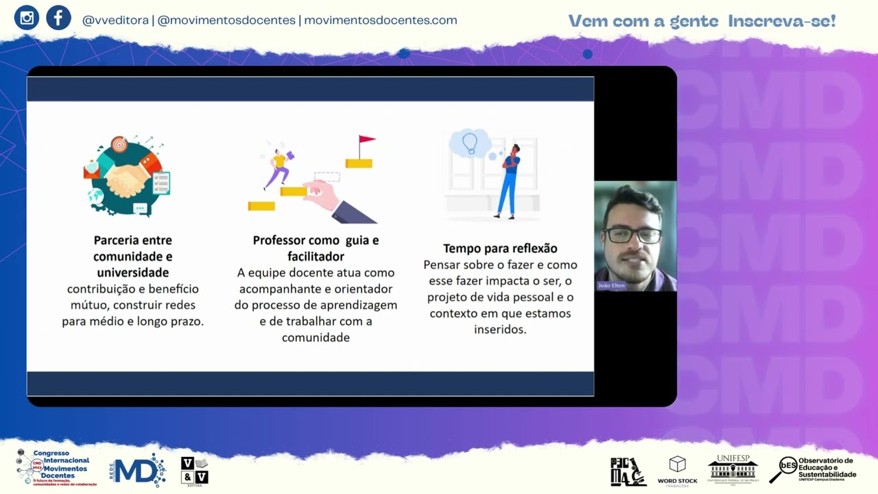 The Role of the Teacher in University Extension with Teacher Training and Service Learning