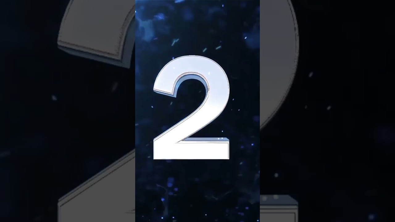 Counting template no copyright/No 2 Template #no2template #no1trending