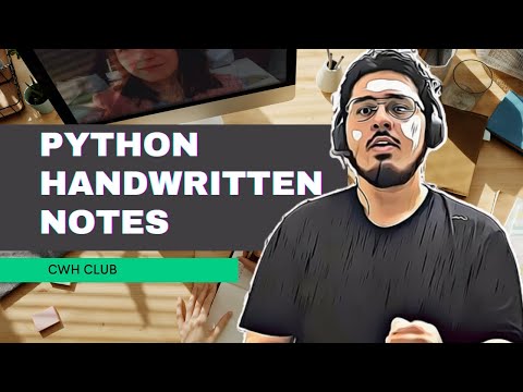 Python Handwritten Notes | Download | Codewithharry