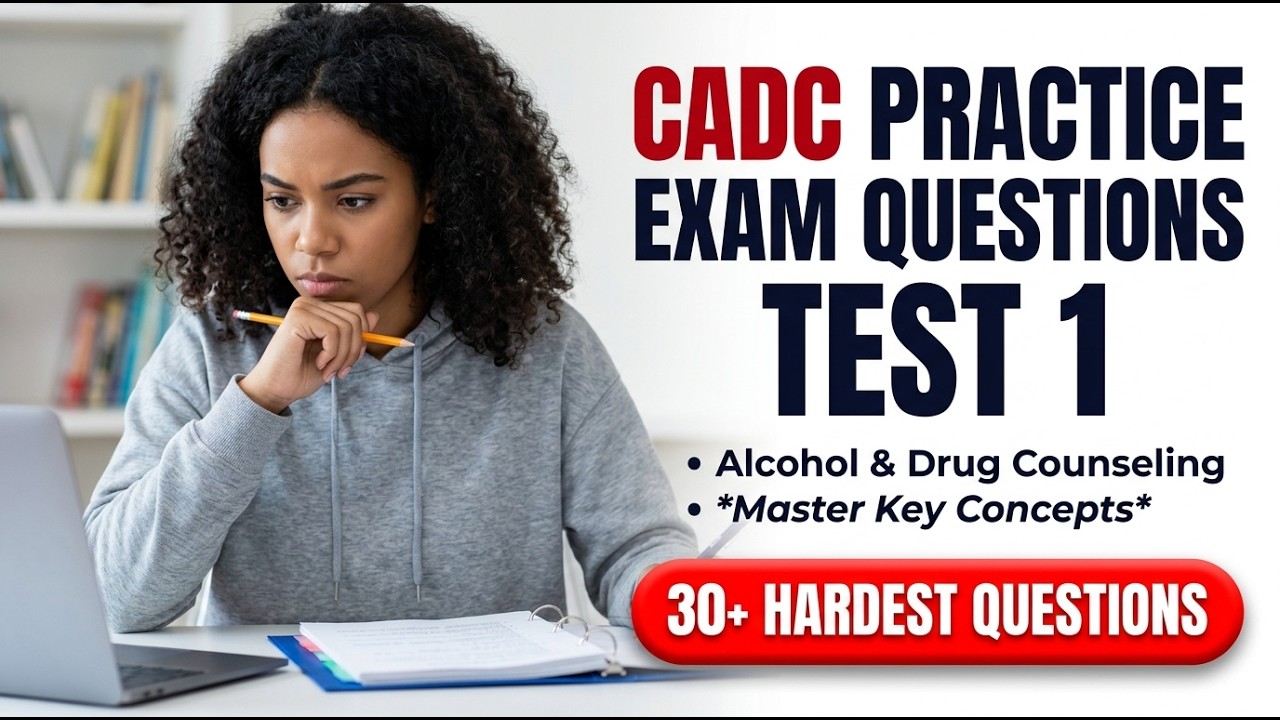2026 CADC Practice Exam Questions Test 1 | Ultimate Addiction Counselor Certification Prep