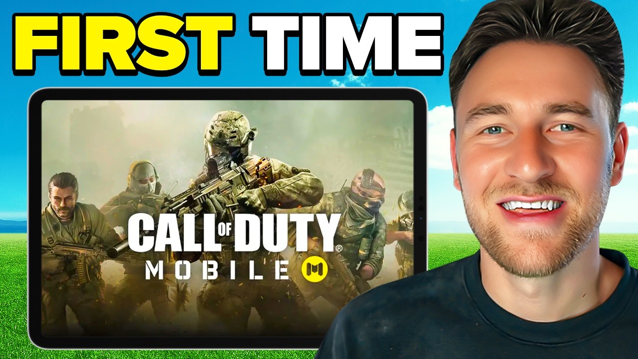 Playing Call of Duty Mobile For The FIRST Time!