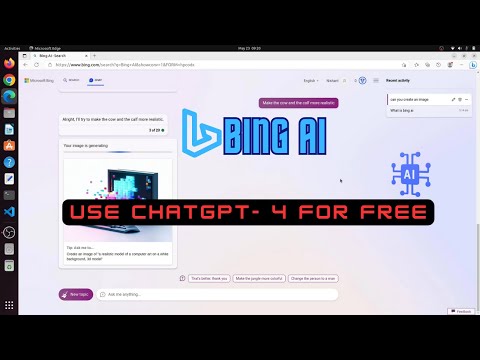 How To Use New Microsoft Bing AI on Linux | Use ChatGPT 4 for Free