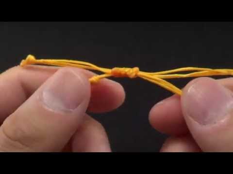 Yellow Cotton Buddhist Bracelet for Men | SelectMensJewelry.com