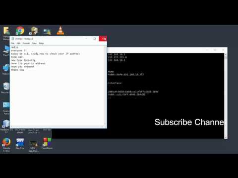 How to check your IP address using cmd.. tutorial