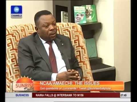 Aircraft We Grounded Doesn't Belong To Rivers State - NCAA Pt.3