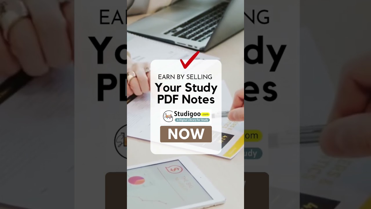 sell your Study material on studigoo.com #startselling #ecommerce #motivation #studynotes #study