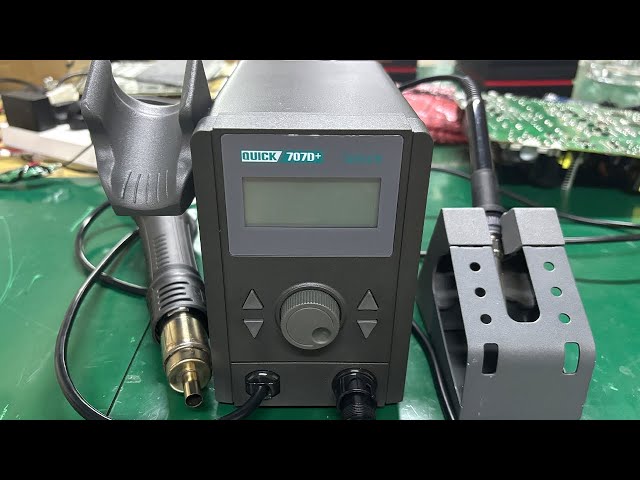 Smd Rework Station - QUICK 707D+ 2 in 1 Soldering station and SMD rework station Trader ...