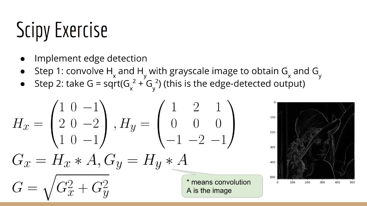 Scipy Exercise (Deep Learning Prerequisites: The Numpy Stack in Python V2)