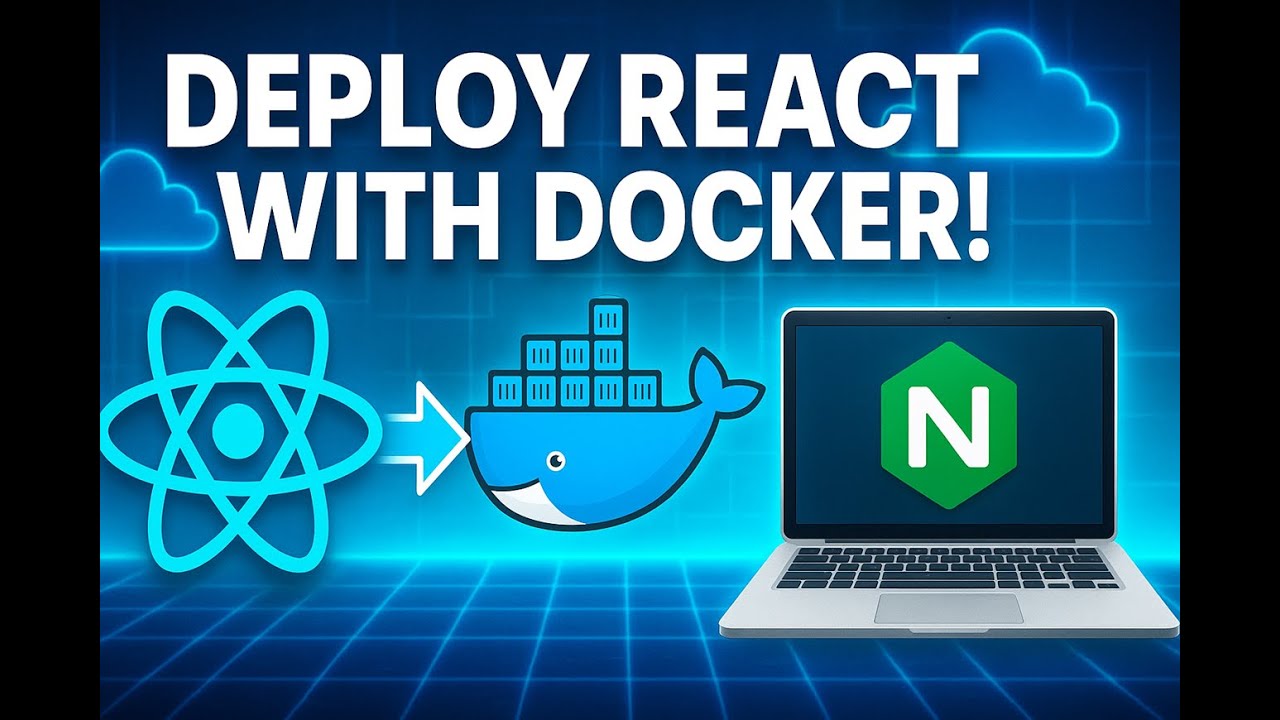 Deploying a React App with Docker & Nginx | Full Guide (Build, Push & Run Anywhere)