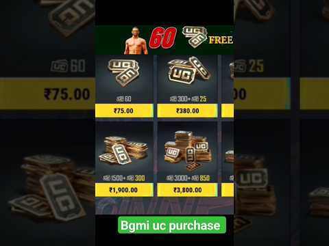 BGMI uc purchase free 120 uc new year bonuses #PUBG