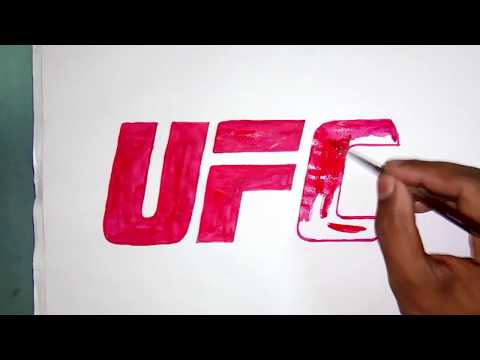 How to draw the UFC logo
