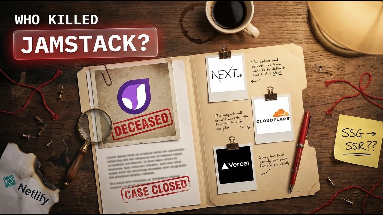 What happened with JAMSTACK? Who killed it? Was it Netlify?