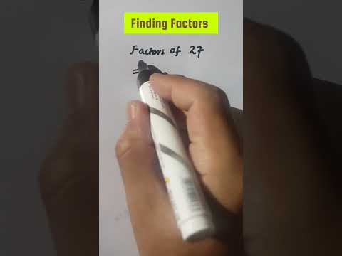 Factors of 27