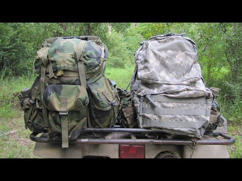 Military Surplus Packs: Medium Alice vs. Medium Molle