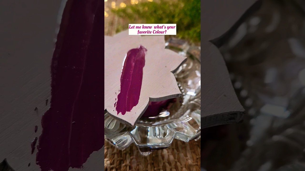 How to make magenta colour/#shorts #trending #handmade