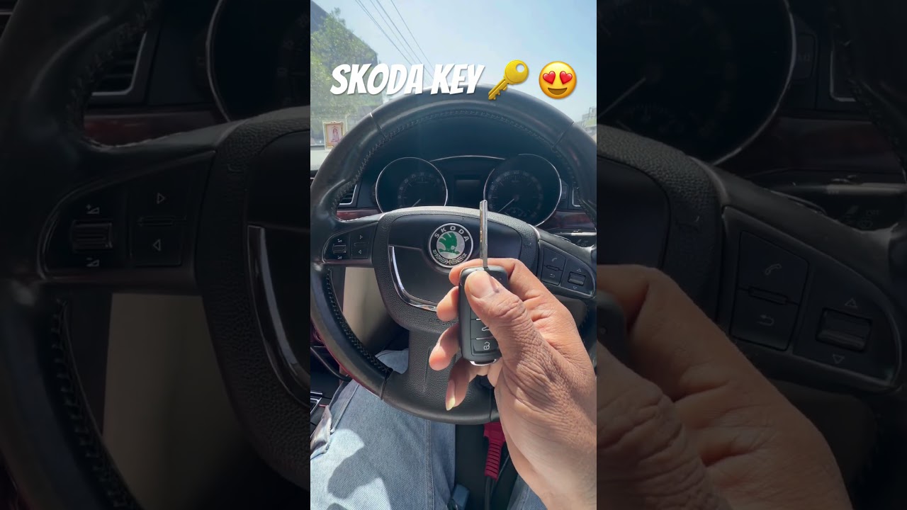 😍Skoda key 🔑 📦✅ #youtube #accessories #skoda #viralcontent #creator #content #key #modified #yt