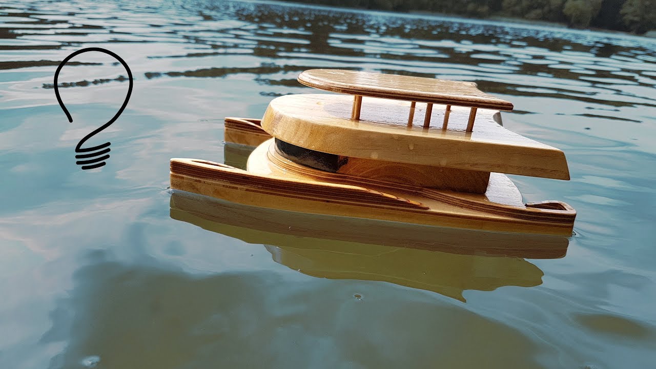 Unsinkable Catamaran Toy - How To Build