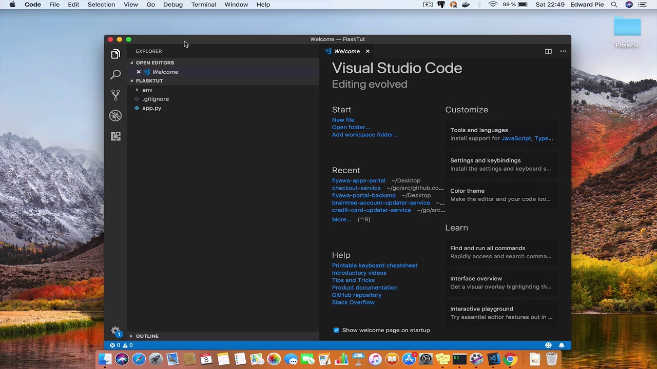 08 Using Virtuan Environments With Git