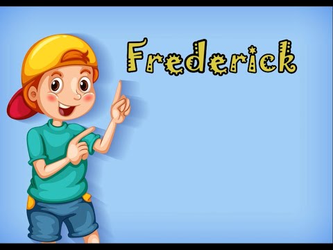 How to Pronounce Frederick