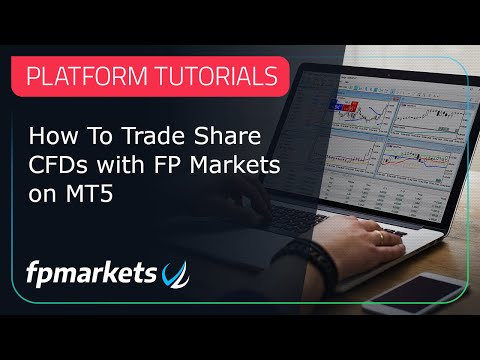 How To Trade Share CFDs with FP Markets on MT5 | FP Markets