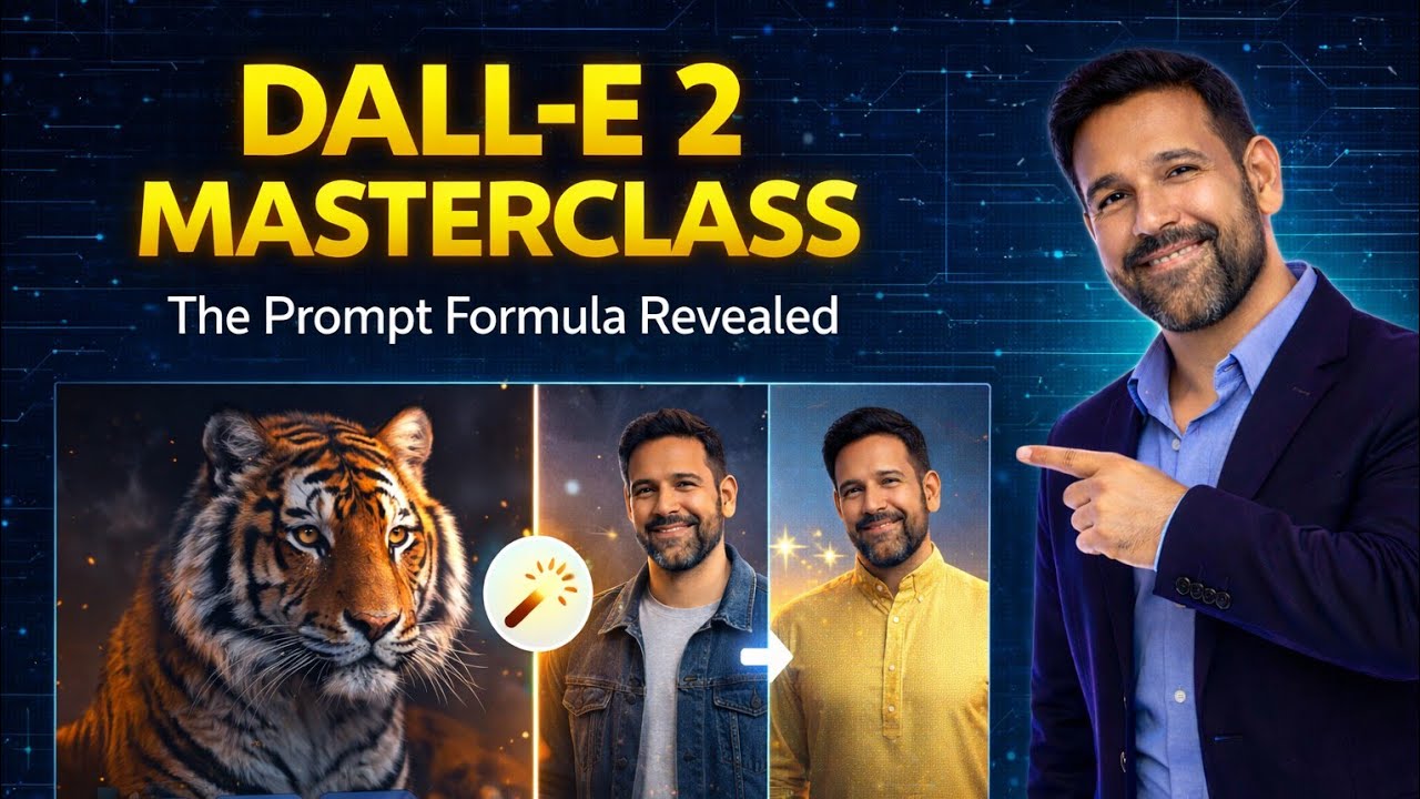 DALL-E 2 Masterclass: Prompt Engineering Formula & AI Image Editing (Full Tutorial for Beginners)