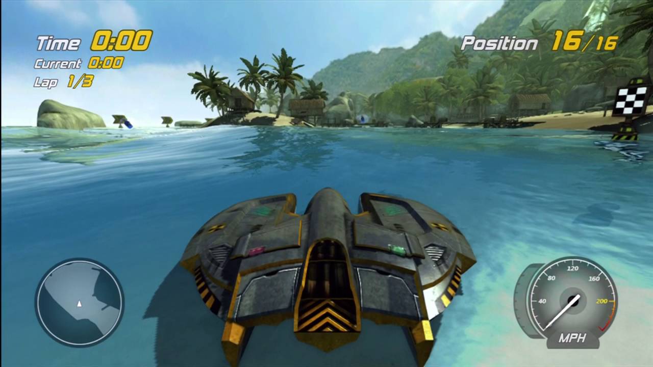 Hydro Thunder Hurricane - All Races with DLC (Tempest) Speedrun in 25:58 (Xbox 360)