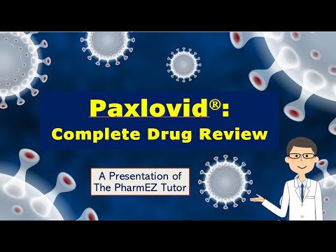 Paxlovid – a new oral antiviral pill for treatment of COVID-19 by Pfizer. Nirmatrelvir & ritonavir.