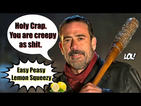 Funniest Negan Quotes / The Walking Dead / Best of Negan