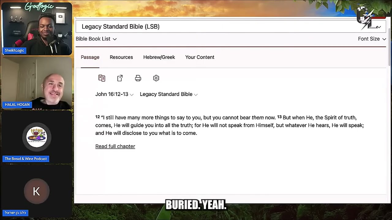 MUST WATCH! Hebrew Israelite Team CONFRONTS Sam Shamoun — Then RUNS ...