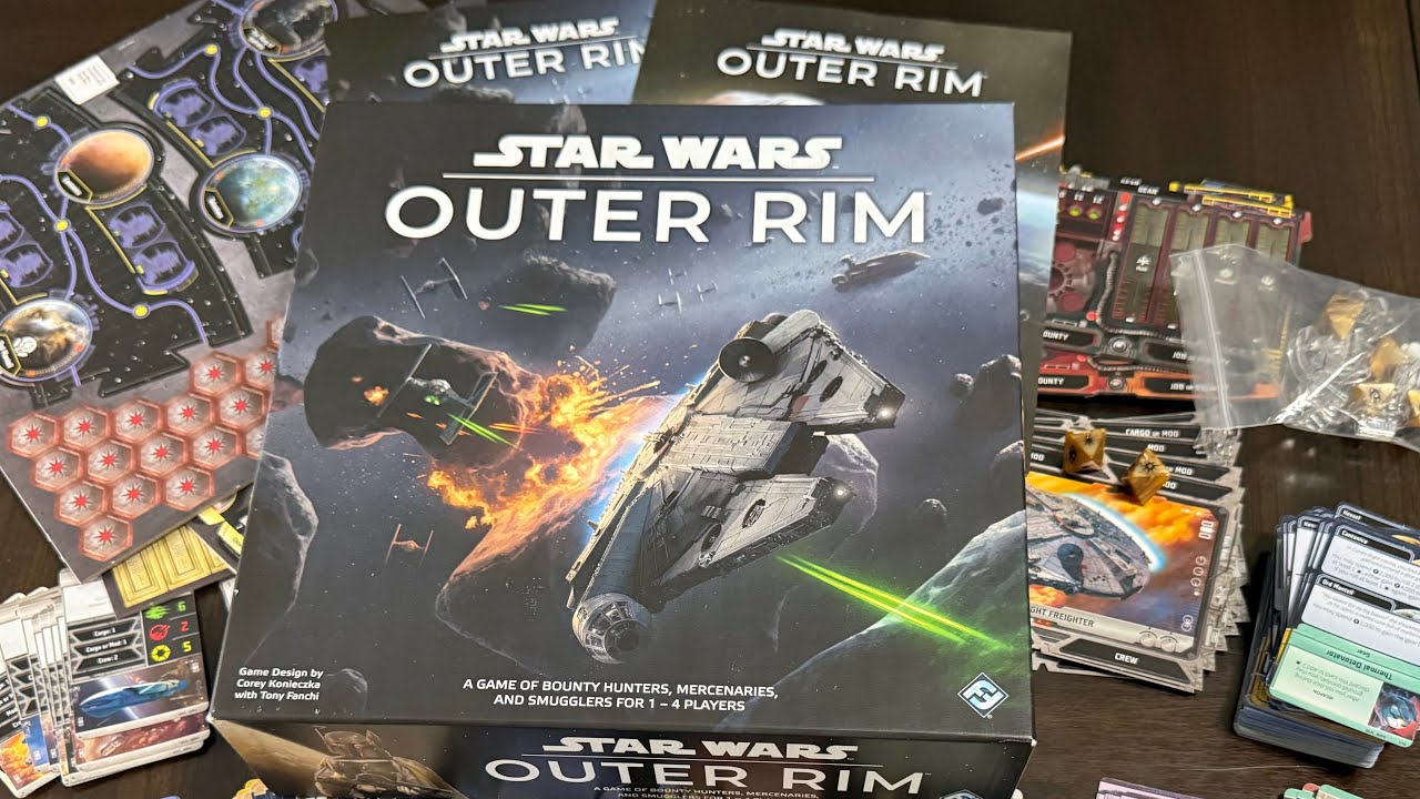 Star Wars: Outer Rim (FFG) - Unbox & Sandbox Time