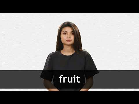 FRUIT definition and meaning | Collins English Dictionary