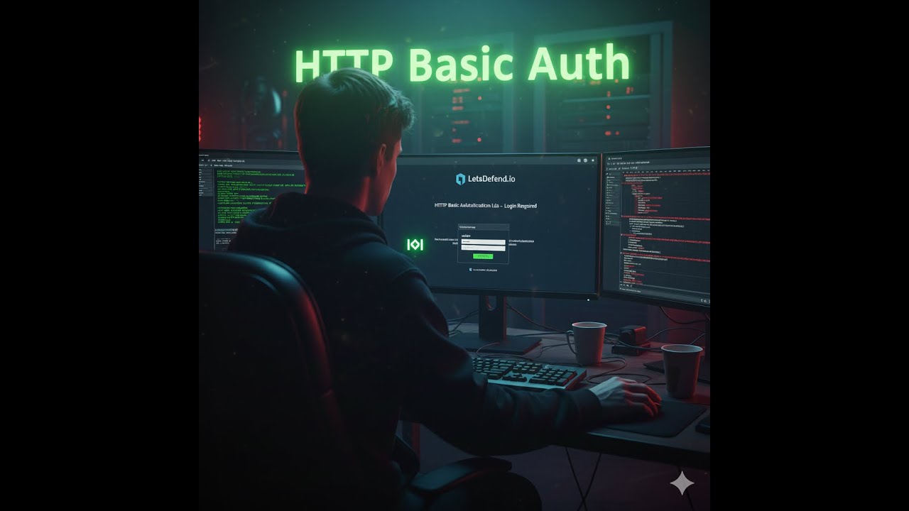 How to Solve the LetsDefend HTTP Basic Auth Lab | SOC Analyst PCAP Analysis Walkthrough