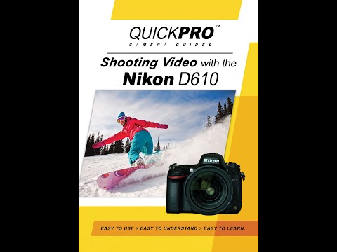 Nikon D610: Shooting video (1540)