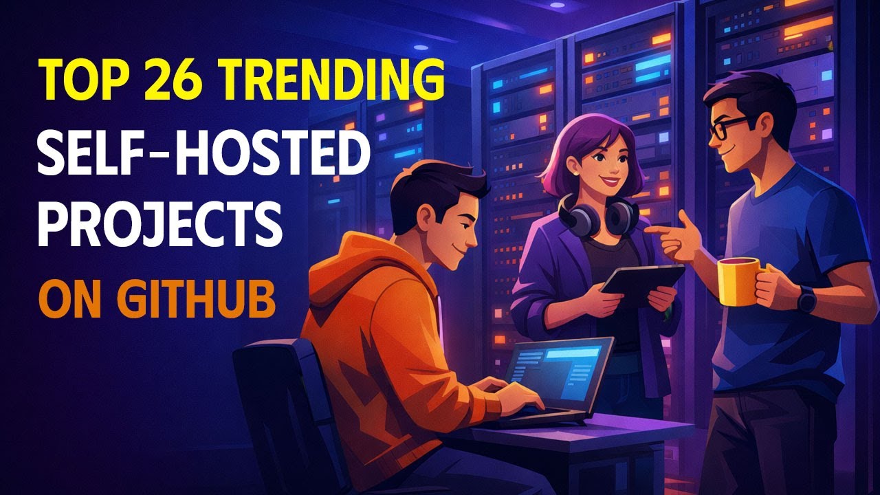 26 Trending Self-Hosted Projects on GitHub You Need in 2025