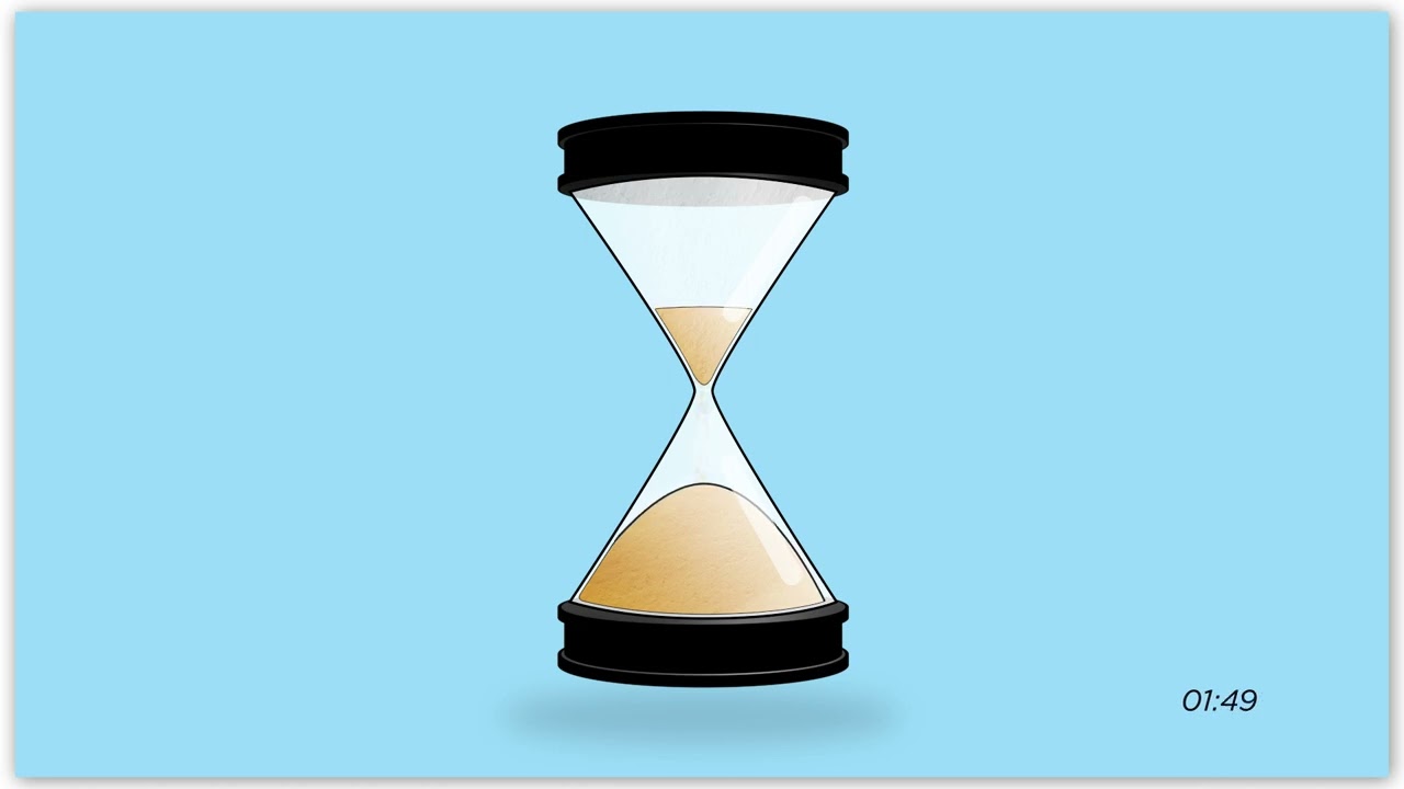 5 MINUTE Simple Hourglass Timer