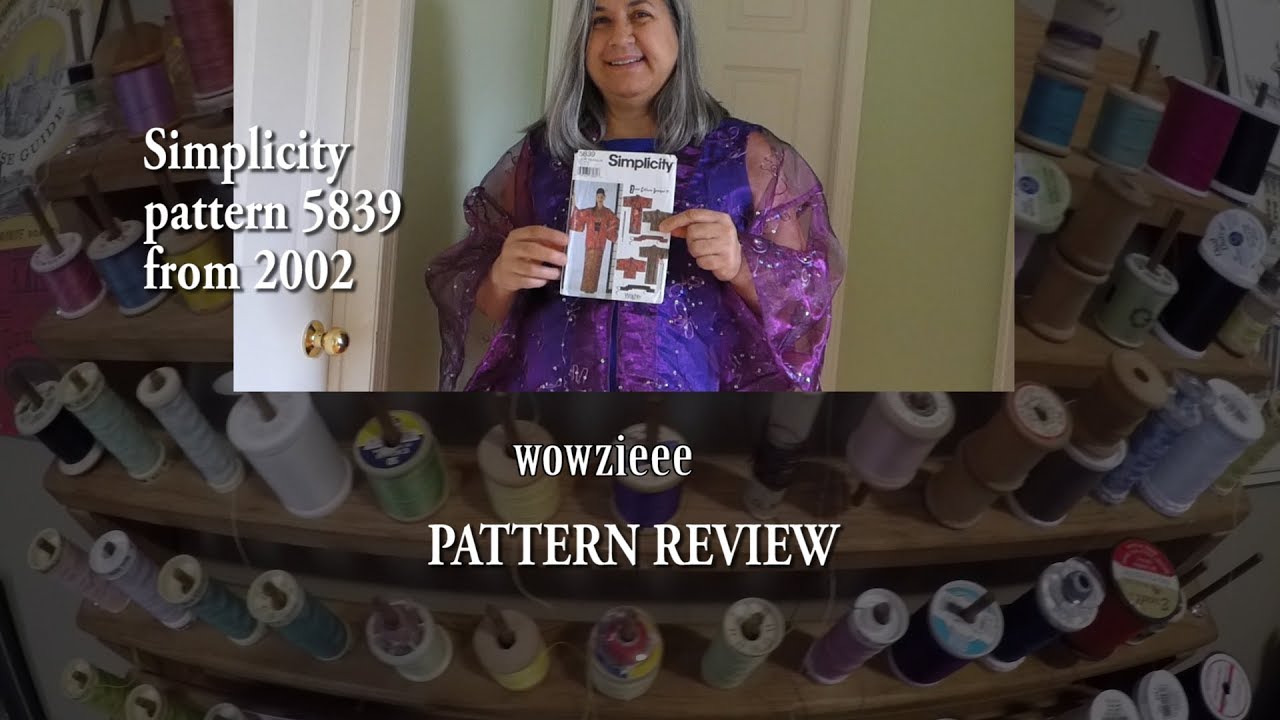 A sparkly Kimono (Haori) Simplicity 5839, recycled 2002 sewing pattern