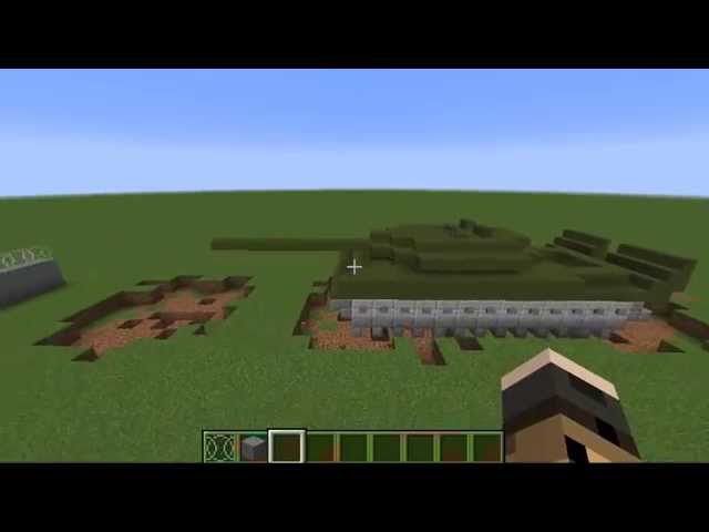 Driveable Tank Minecraft Map
