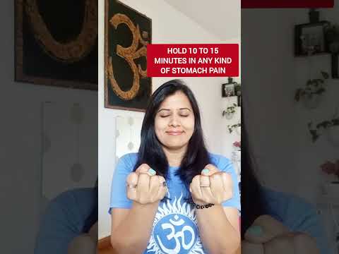 Stomach Pain? Try this hand Mudra for 5 minutes and see the miracle