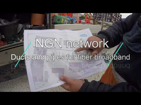 NGN network. Ducts and pipes for fiber broadband: GM Plast carries the proven solutions
