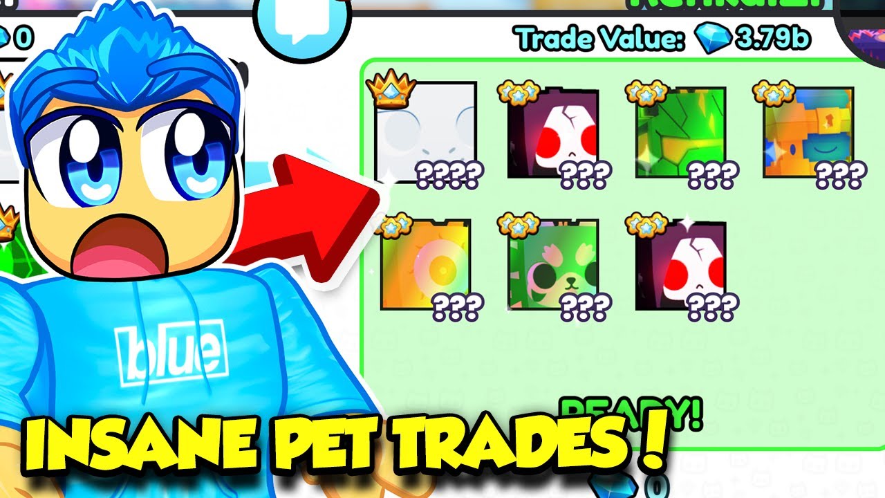 I Made INSANE VALUE TRADES In Pet Simulator 99!