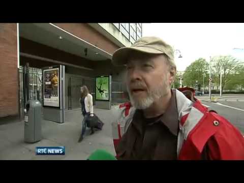 American Tourist pronouncing Irish counties on RTE News