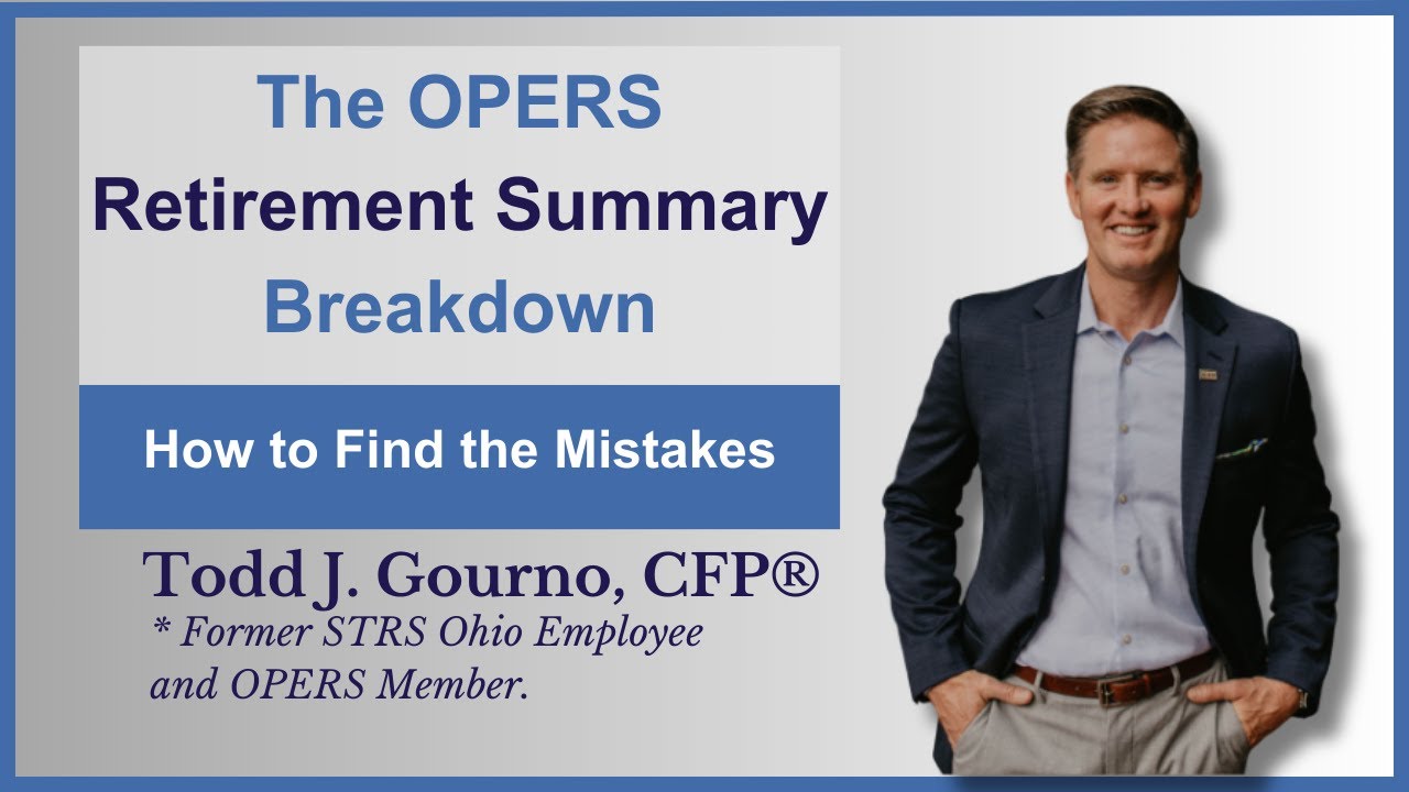 Retirement Summary Breakdown OPERS