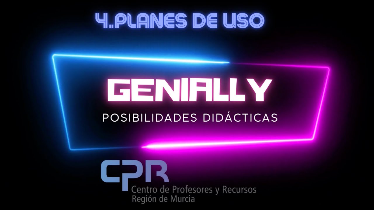 💻GENIALLY💻 4.Planes de uso