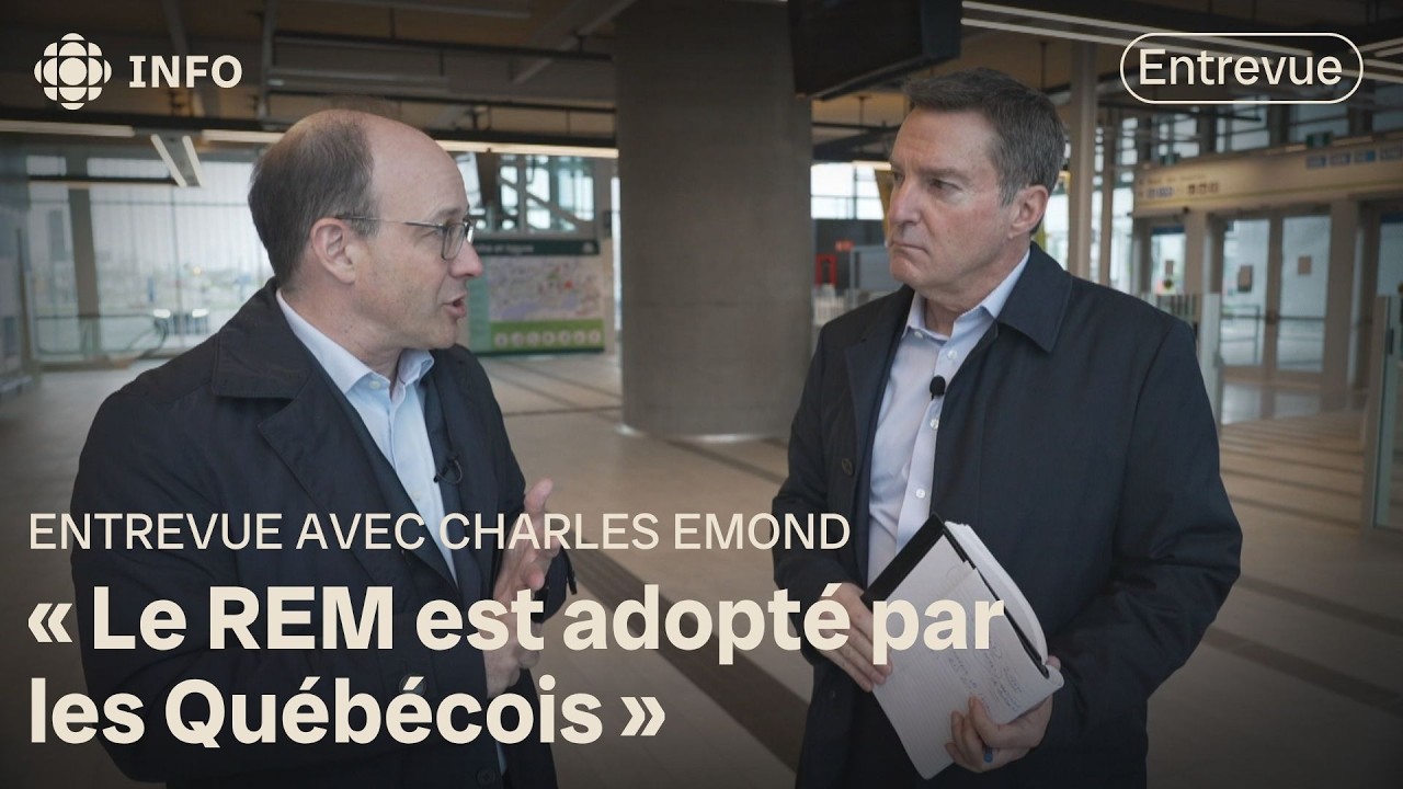 New REM antenna: Patrice Roy's interview with the CEO of La Caisse