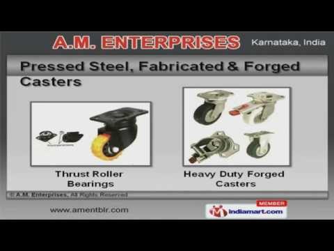 Casters Wheels & Rubber Tyres by A.M. Enterprises, Bengaluru