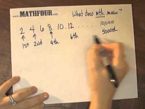What does nth mean?
