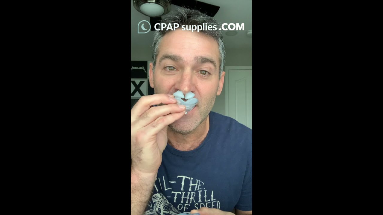 60 seconds: How to Size and Fit a Nasal Pillow CPAP Mask  #Shorts